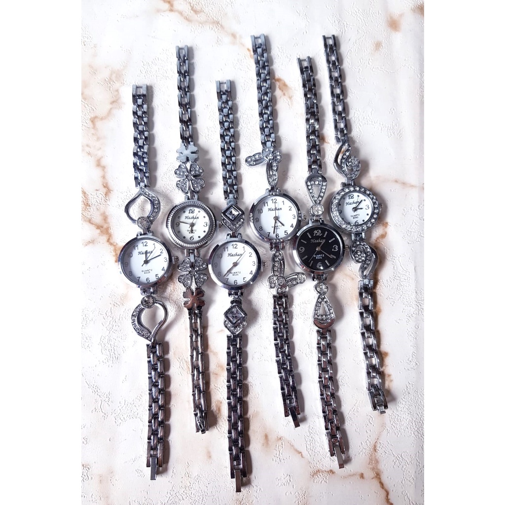 Jual Model baru, Jam tangan wanita rantai analog Hashan motif perhiasan ...