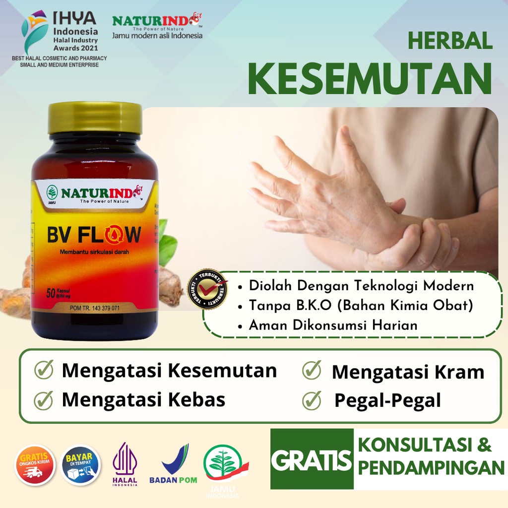 Jual Obat Kesemutan Kram Keram Kebas Pelancar Darah Herbal Alami Asli ...