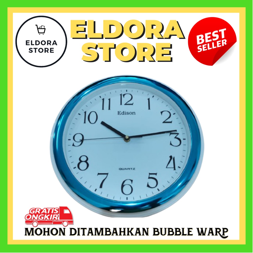 Jual EDISON JAM DINDING EDISON EDW 31 T29 HP TOSCA ORIGINAL | JAM ...