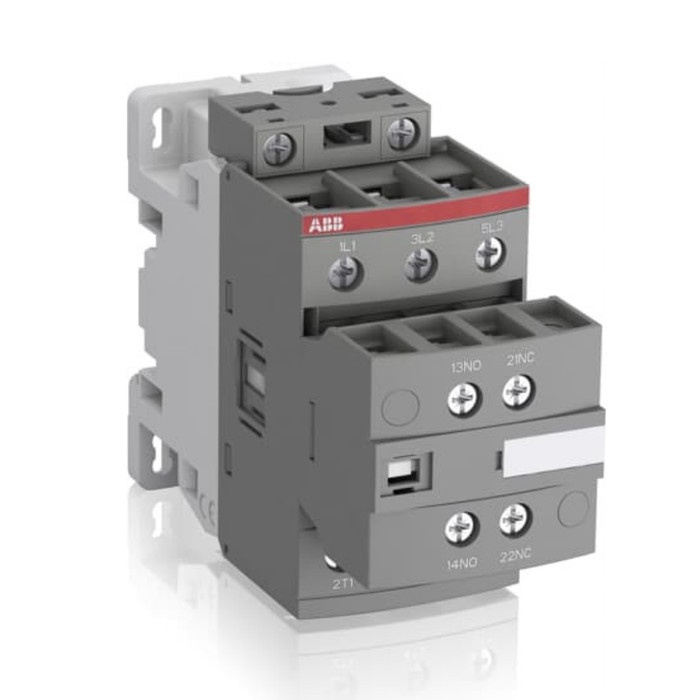 Jual ABB CONTACTOR 50/60HZ 15KW AF30-30 24VDC 1SBL277001R1111 | Shopee ...