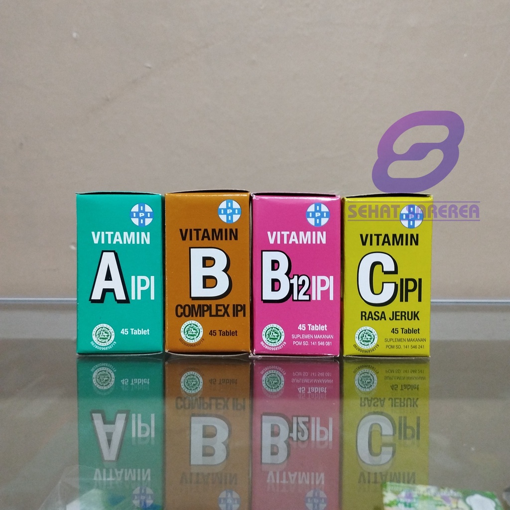 Jual Vitamin IPI 45 Tablet Vitamin A/ Vitamin B Complex/ Vitamin B12 ... Jual Vitamin IPI 45 Tablet Vitamin A/ Vitamin B Complex/ Vitamin B12 ...