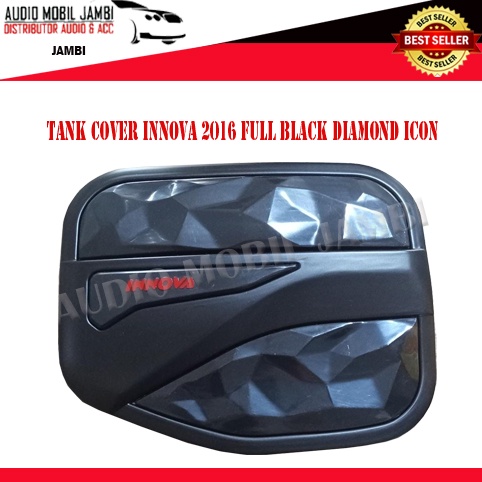 Jual TANK COVER TUTUP TANGKI MOBIL INNOVA 2016-UP FULL BLACK DIAMOND ...
