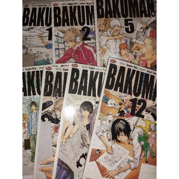 Jual Bakuman komik/manga vol 1,2,5,6,10,11,12 | Shopee Indonesia