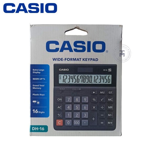 Jual Kalkulator Casio DH-16-BK | Shopee Indonesia