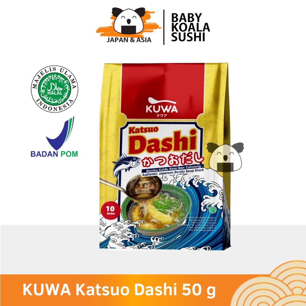 Jual KUWA Katsuo Dashi Katsuodashi Kaldu Ikan Cakalang 50 g Halal ...