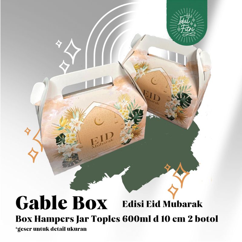 Jual GABLE BOX 22x11x11 cm HAMPERS LEBARAN | SPECIAL EDITION EID ...