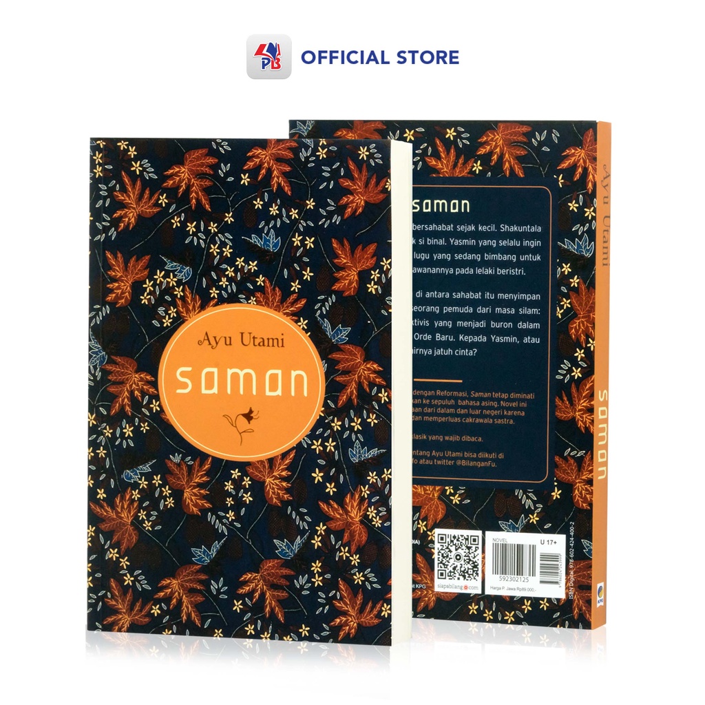 Jual Buku Novel 17+ / Saman - Ayu Utami / GRAMEDIA PUSTAKA UTAMA - GPU ...