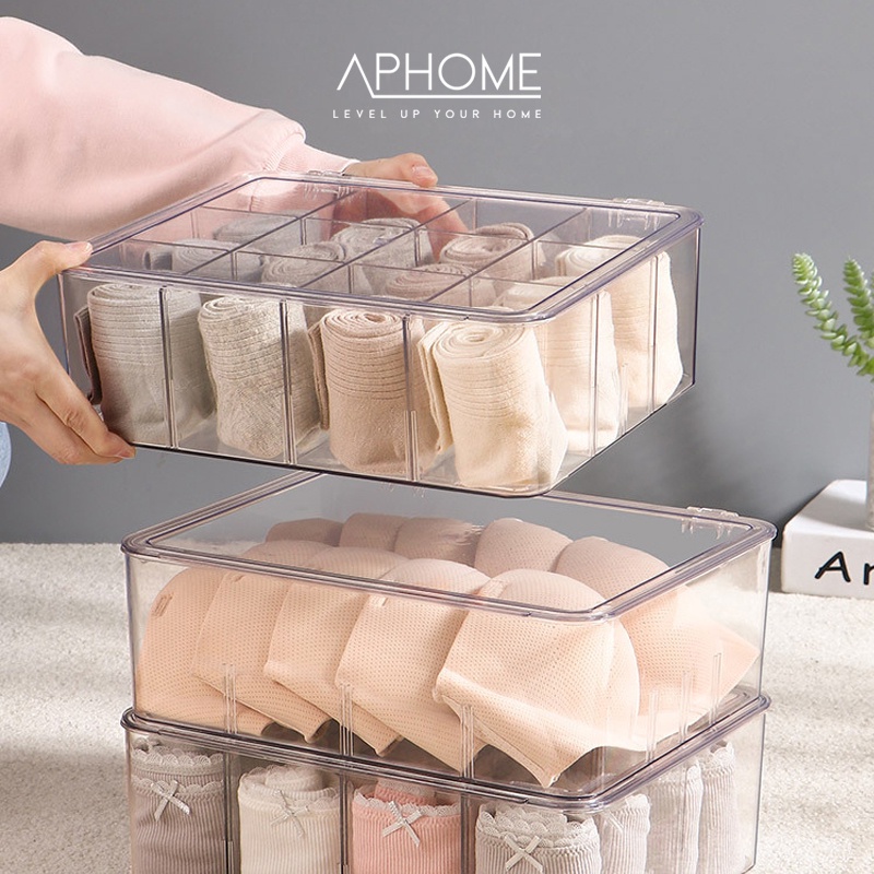 Jual APHOME Kotak Organizer Serbaguna Box Akrilik Kotak Sekat Organizer ...