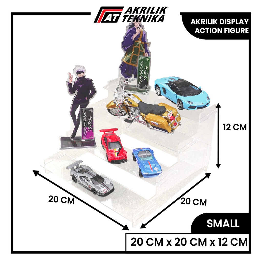 Jual Stand Display Mainan Rak Action Figure / Diecast Akrilik Susun ...