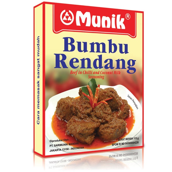 Jual MUNIK BUMBU RENDANG 115 GR | Shopee Indonesia