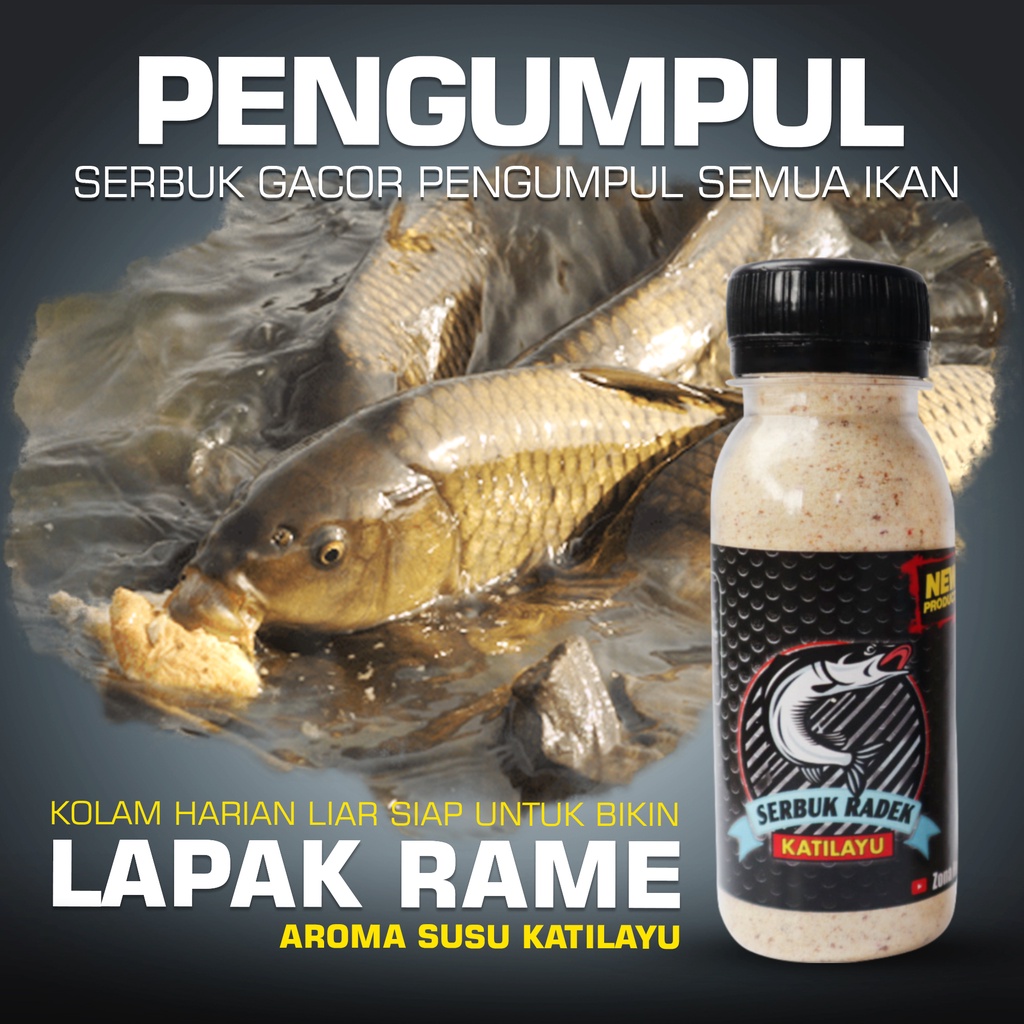 Jual SERBUK RADEK PENGUMPUL IKAN MAS NILA PATIN BAWAL DAN BANDENG ...