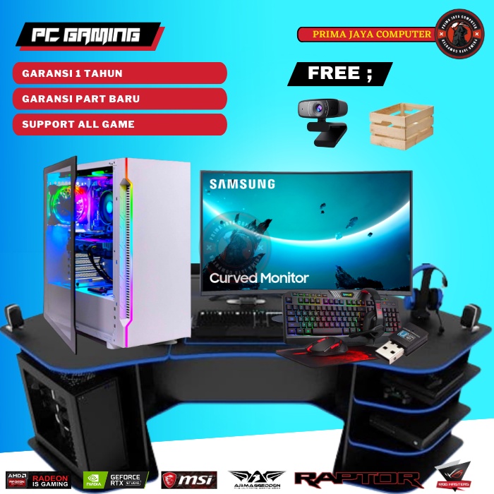 Jual Pc Gaming Ful set Rakitan Pc Cpu Gaming Fullset Lengkap i5 ram 4 ...