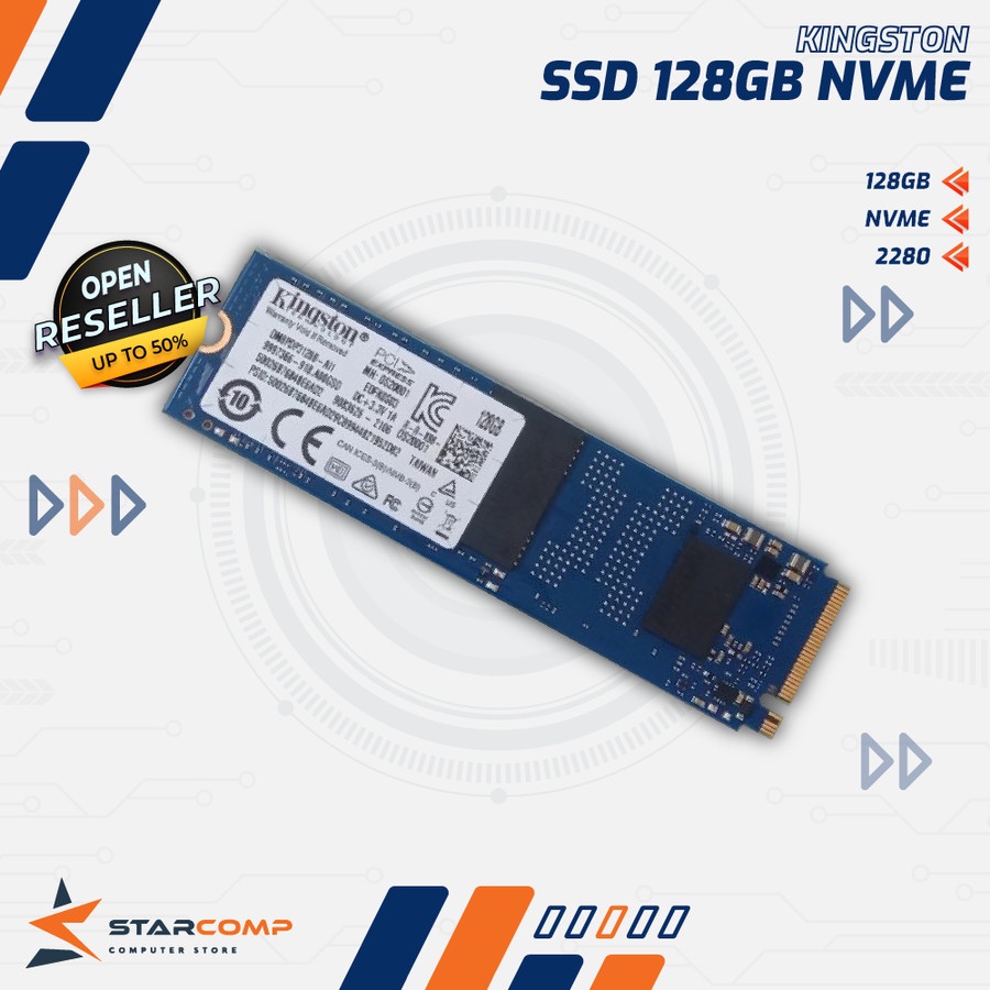 Jual SSD m2 NVME 128 GB KINGSTON | Shopee Indonesia
