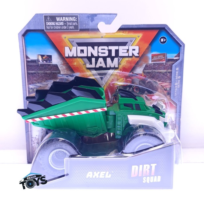 Jual Monster Jam Axel Series 5 Monster Dirt Squad Trucks True Metal # ...
