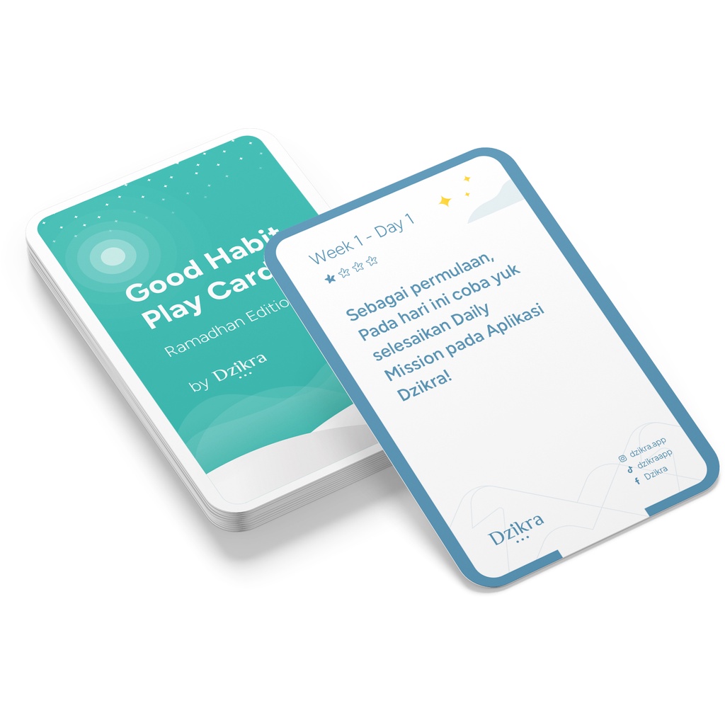 Jual Good Habit Cards Edisi Ramadhan | Shopee Indonesia