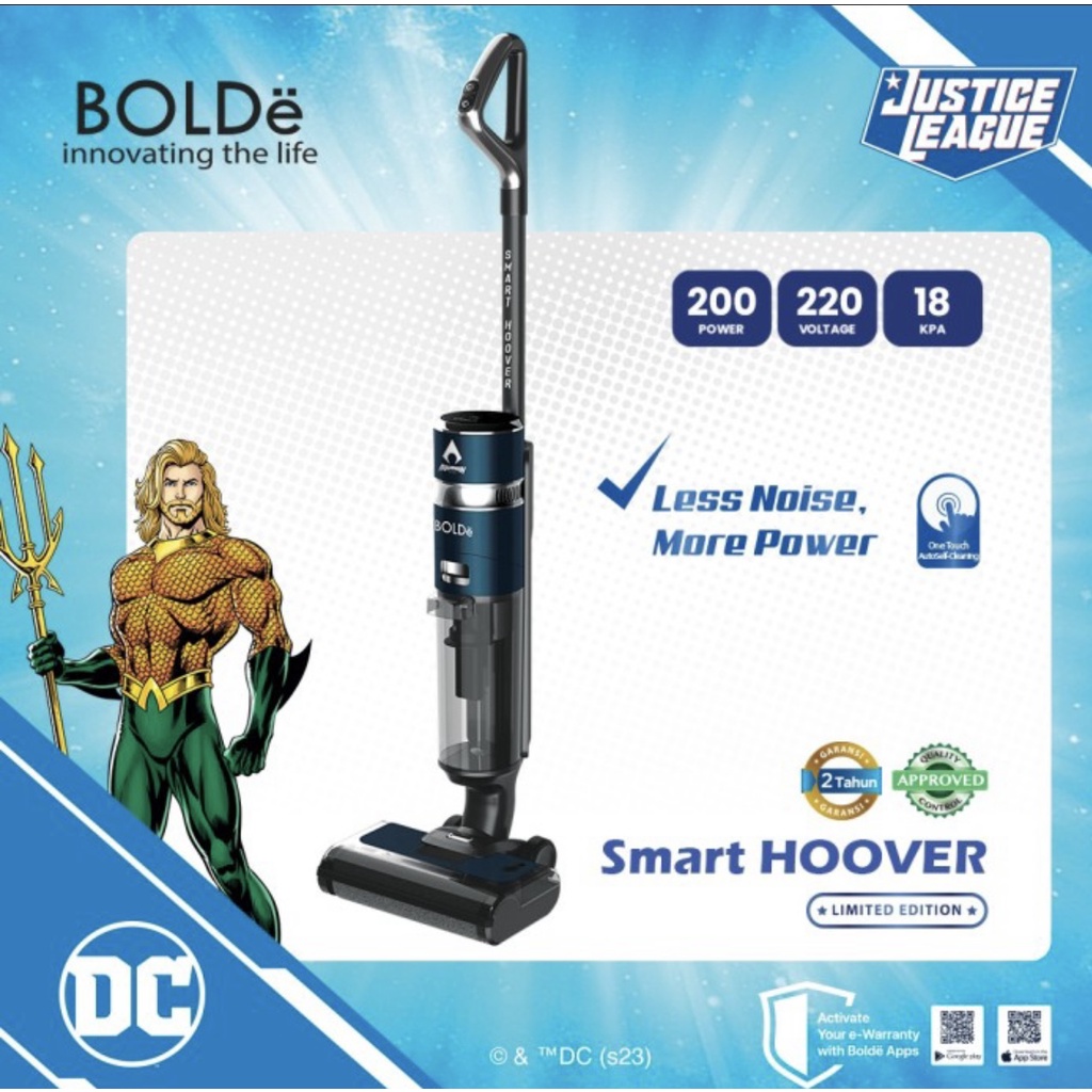 Jual BOLDe Smart Hoover Aquaman Edition - smart vaccum cleaner | Shopee ...