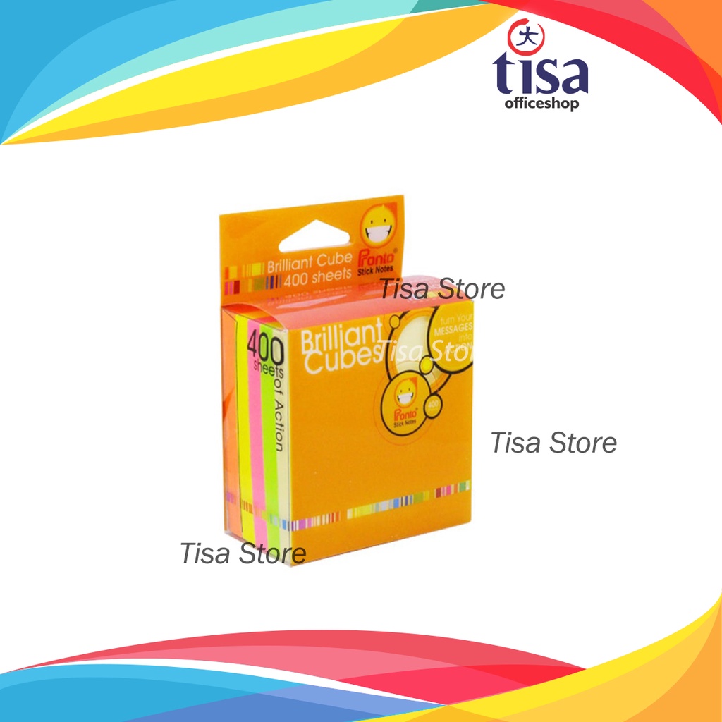 Jual Post it Pronto Sticky Notes 5 Warna - 654 | Shopee Indonesia