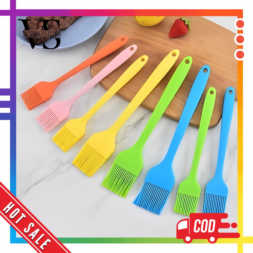 Jual KUAS SILIKON MENTEGA / KUAS KUE DAN ROTI / KUAS BBQ / KUAS SILIKON ...