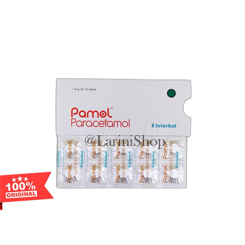 Jual PAMOL 500 MG 10 TABLET (HARGA PER STRIP) | Shopee Indonesia