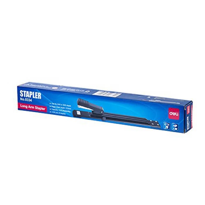 Jual DELI - Stapler Long Arm Deli NO.0334 | Shopee Indonesia