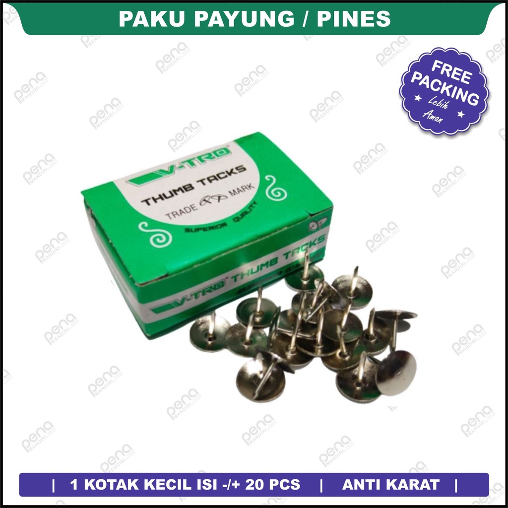 Jual PAKU PINES PAKU PAYUNG ISI 20PCS | Shopee Indonesia