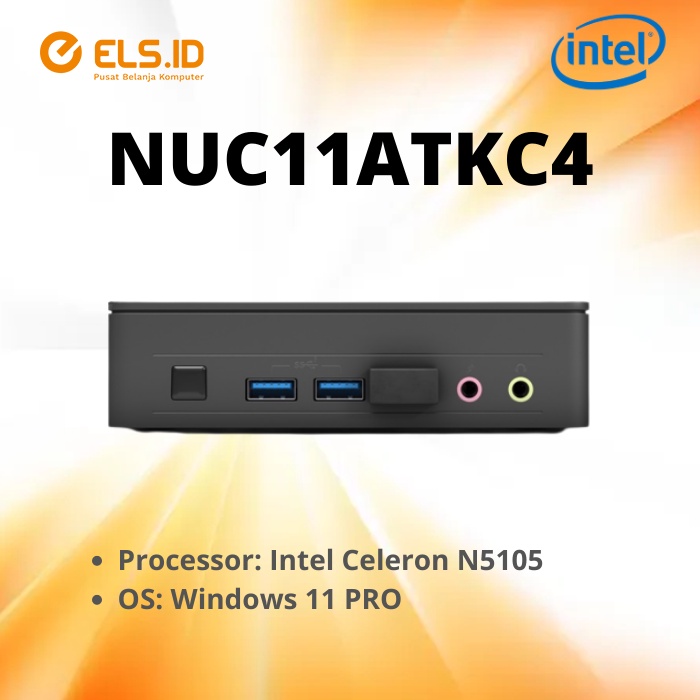 Jual Mini PC Intel NUC Kit NUC11ATKC4 Celeron N5105 W11 | Shopee Indonesia