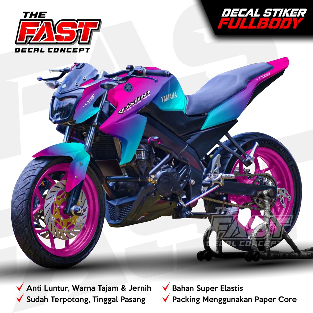 Jual TERBARU Decal Sticker Variasi Fullbody New Vixion NVL - Dekal ...