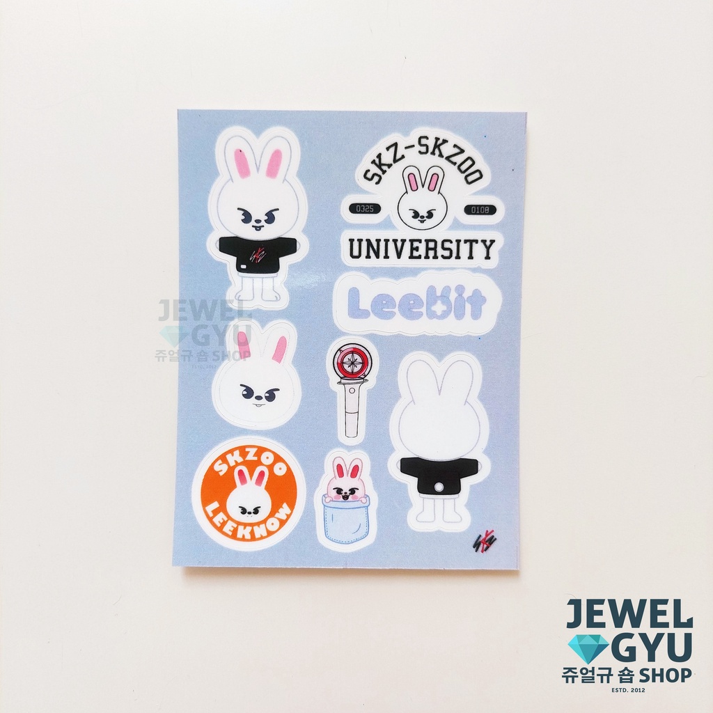 Jual Stray Kids SKZOO Sticker / Felix Changbin IN Han Hyunjin Lee Know ...