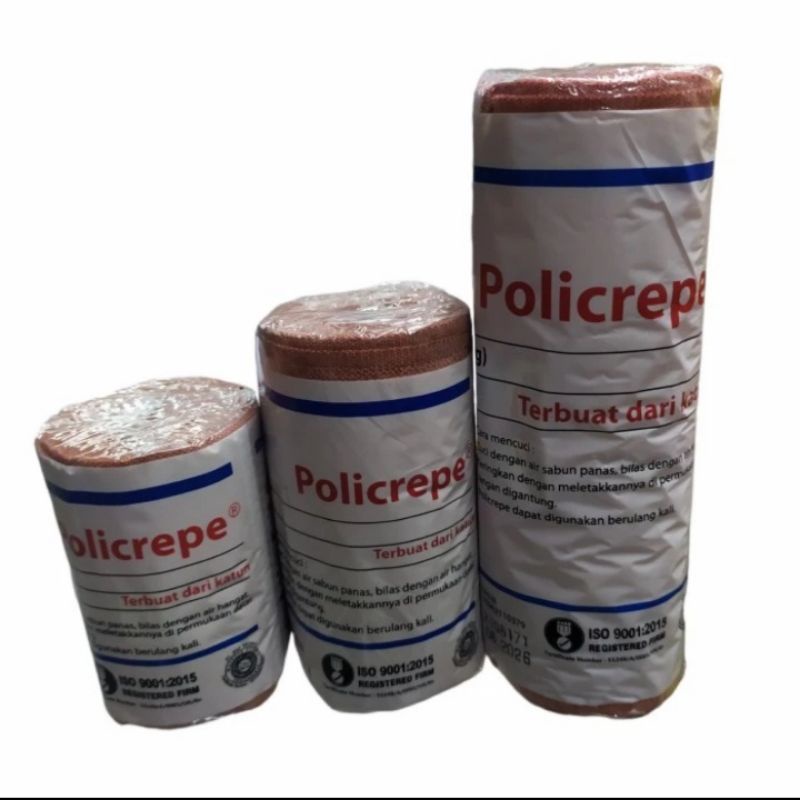 Jual policrepe pembalut elastis harga perroll perban elastis crepe ...