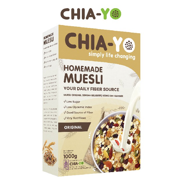 Jual Chiayo Muesli 1000 gr | Shopee Indonesia
