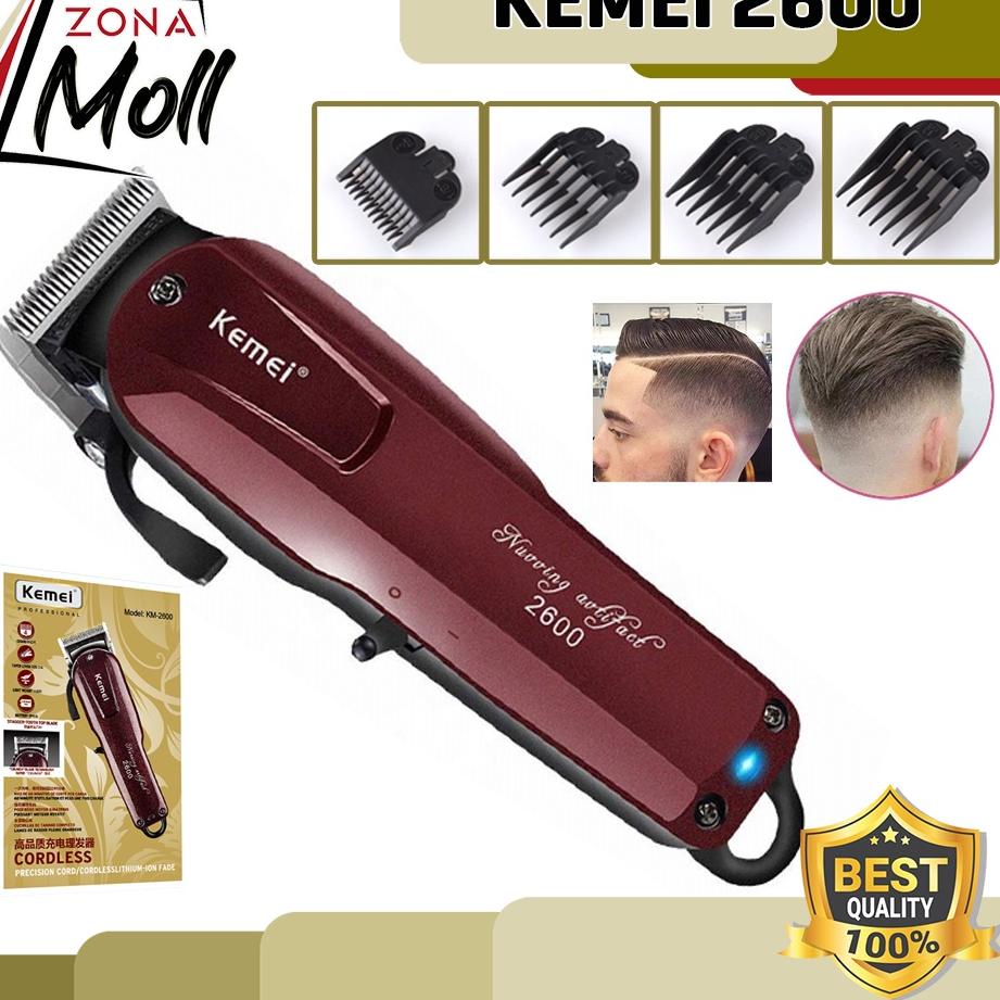 Jual (COD )NEW_PRODUCT ORI KEMEI KM 2600 ALAT CUKUR RAMBUT KM2600 HAIR PROFESSIONAL CLIPPER ...