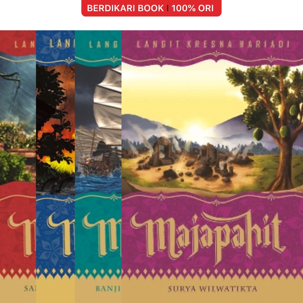 Jual Berdikari - Novel Majapahit - Langit Kresna Hariadi (Jilid 1-4) - Mizan | Shopee Indonesia