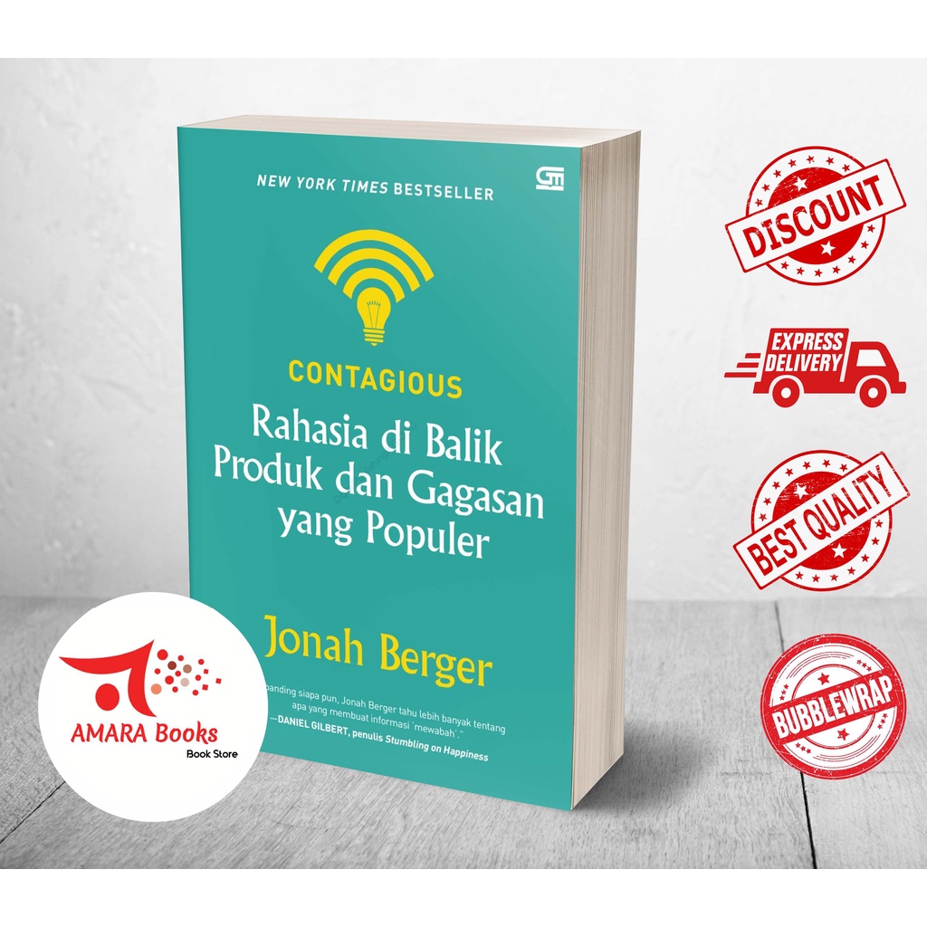 Jual Contagious: Rahasia di Balik Produk dan Gagasan yang Populer ...