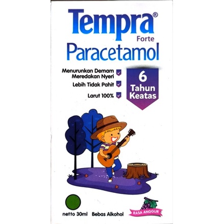 Jual Tempra Forte Sirup Rasa Anggur 30 ml | Shopee Indonesia