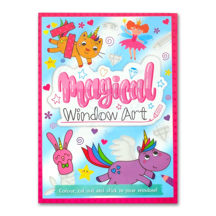 Jual Buku aktivitas anak - Buku mewarnai - Magical Window Art Book ...