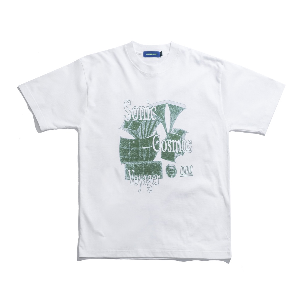 Jual UH! Tshirt Heavyweight Cotton - Sonic White | Shopee Indonesia