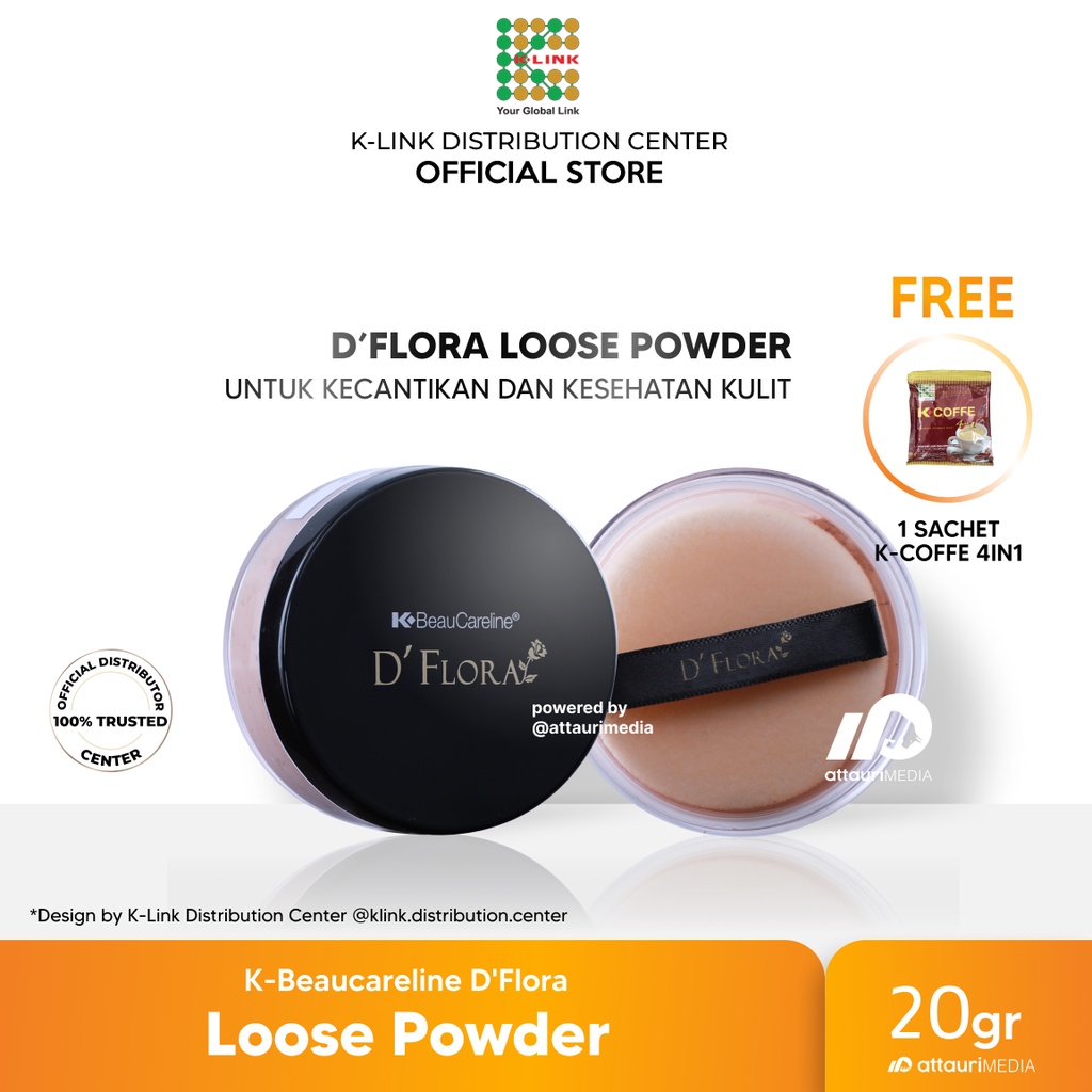 Jual K-Beaucare Dflora Loose Powder | Original by Distributor Center K ...