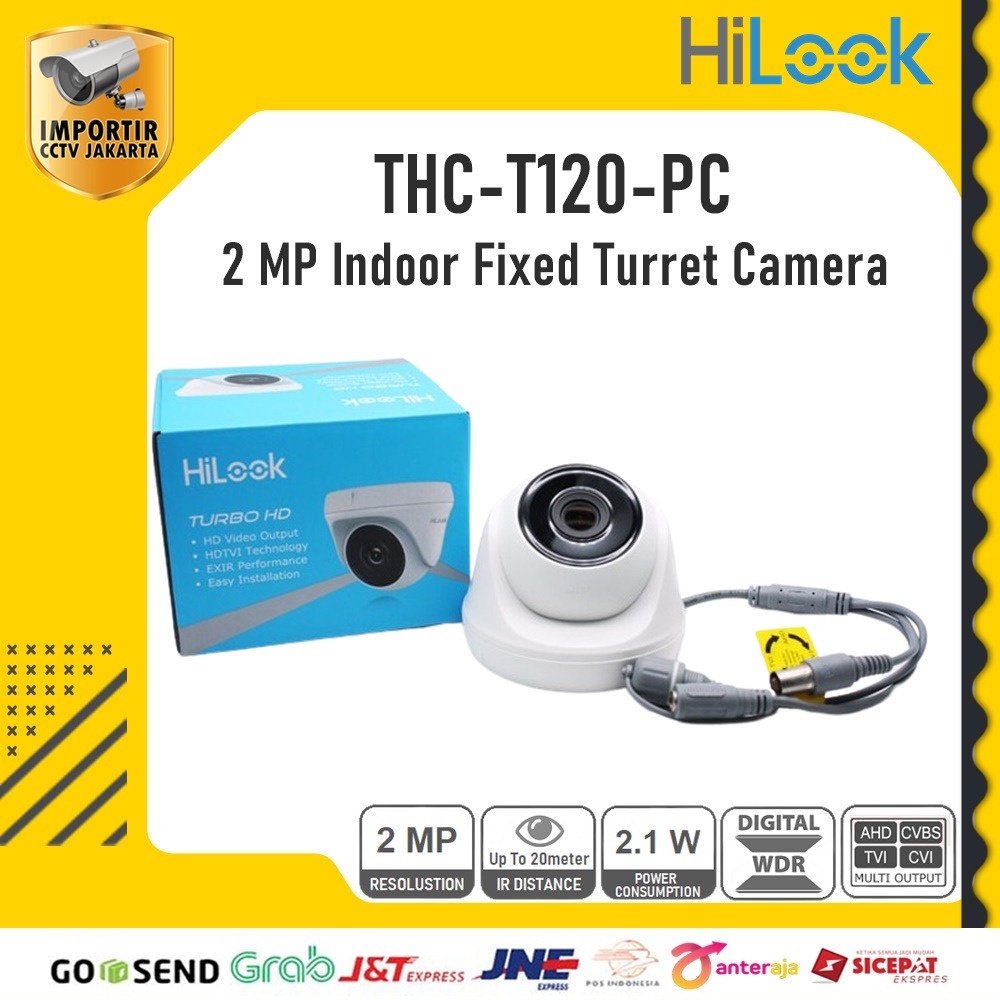 Jual CCTV Indoor HILOOK T120-PC 2MP | Shopee Indonesia