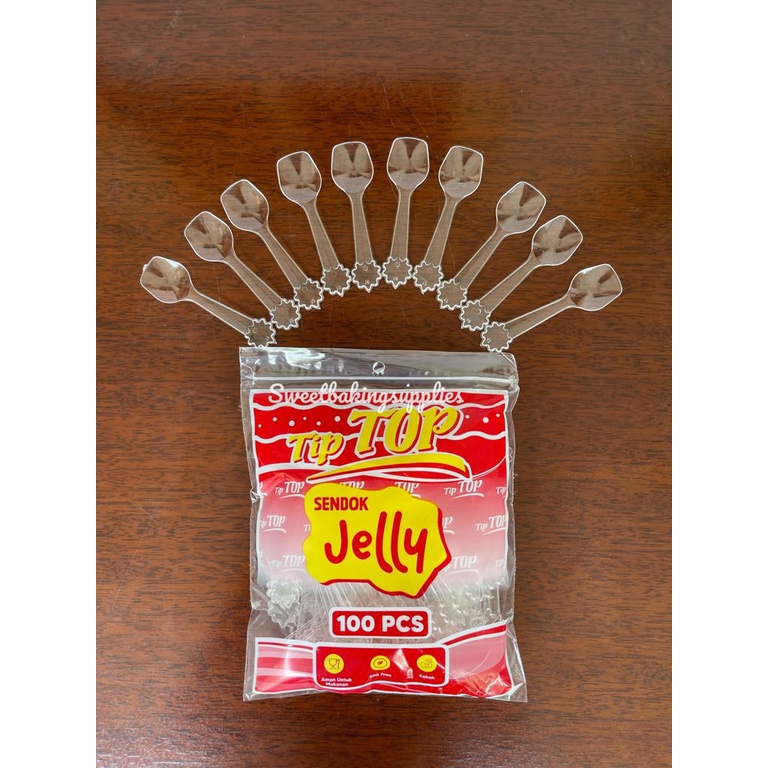Jual SENDOK PUDING KECIL BENING TIP TOP 100PCS | Shopee Indonesia