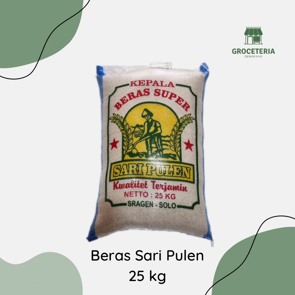 Jual BERAS SUPER SARI PULEN 25KG | Shopee Indonesia