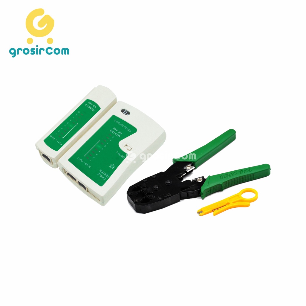 Jual Tang Crimping Tool Rj45 dan Lan Tester Rj45 Rj11 | Shopee Indonesia