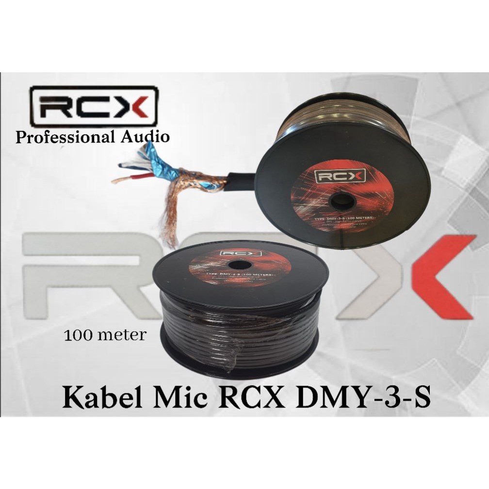 Jual KABEL MIC RCX DMY 3-S kabel microphone rcx METERAN | Shopee Indonesia