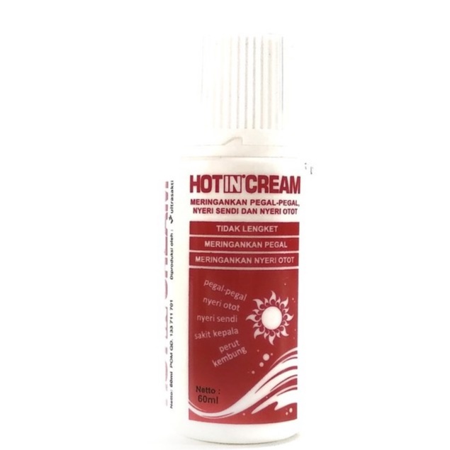 Jual Hot in Cream Strong Tube Botol Balsem Krim Pegal Nyeri Otot Sendi ...