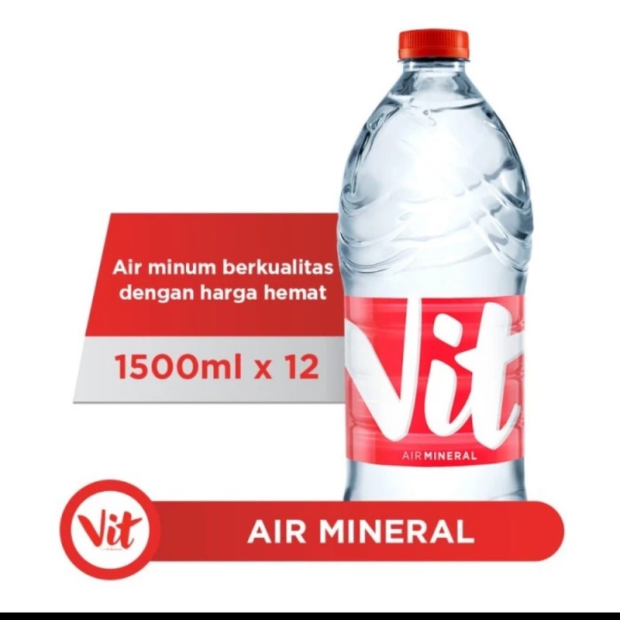 Jual air mineral vit 550ml karton isi 24 botol | Shopee Indonesia
