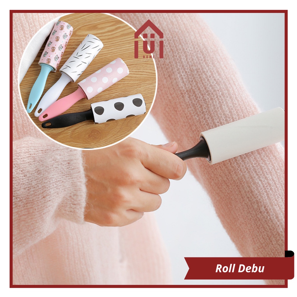 Jual UNISO - ROLL DEBU MINI ROLLER PEMBERSIH BULU HEWAN PAKAIAN STICKY ...