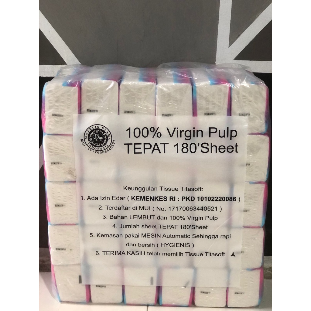 Jual tisu tita soft 180 sheet ( 30.pcs ) | Shopee Indonesia