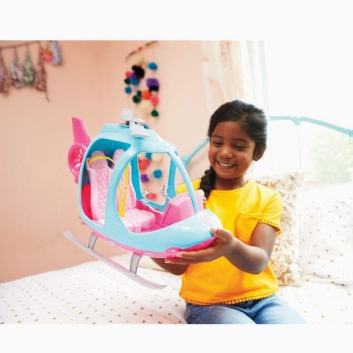 Jual Barbie Dreamhouse Adventures Helicopter #Original | Shopee Indonesia