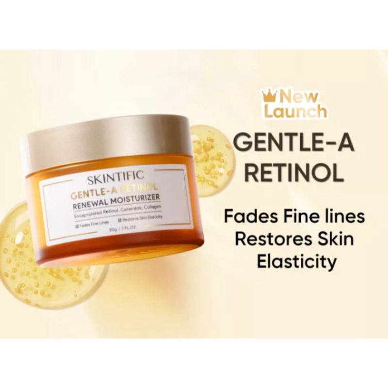 Jual skintific gentle-A retinol renewal moisturizer 30g | Shopee Indonesia