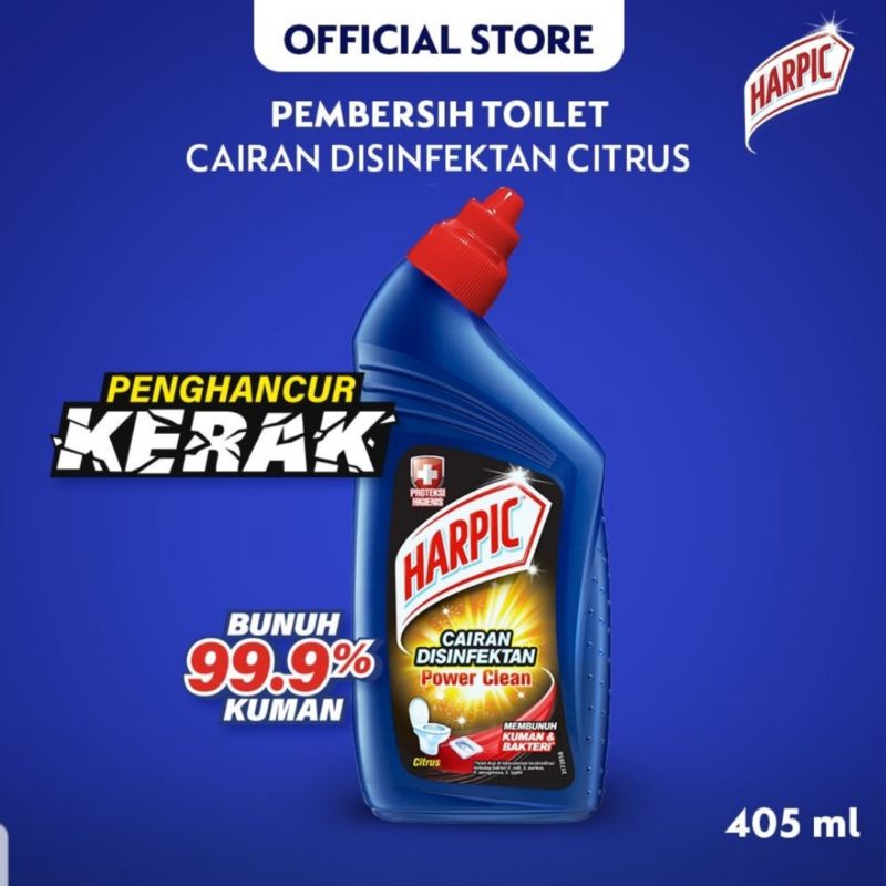 Jual Hapic Cairan Dissenfektan Citrus Pembersih Lantai-Pembersihan Lantai Harpic Citrus-Cairan ...