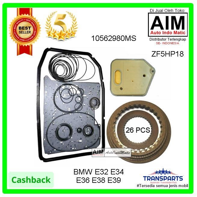 Jual Packing Kampas Filter Matic Bmw E32 E34 E36 E38 Auto Kit 10562980MS | Shopee Indonesia